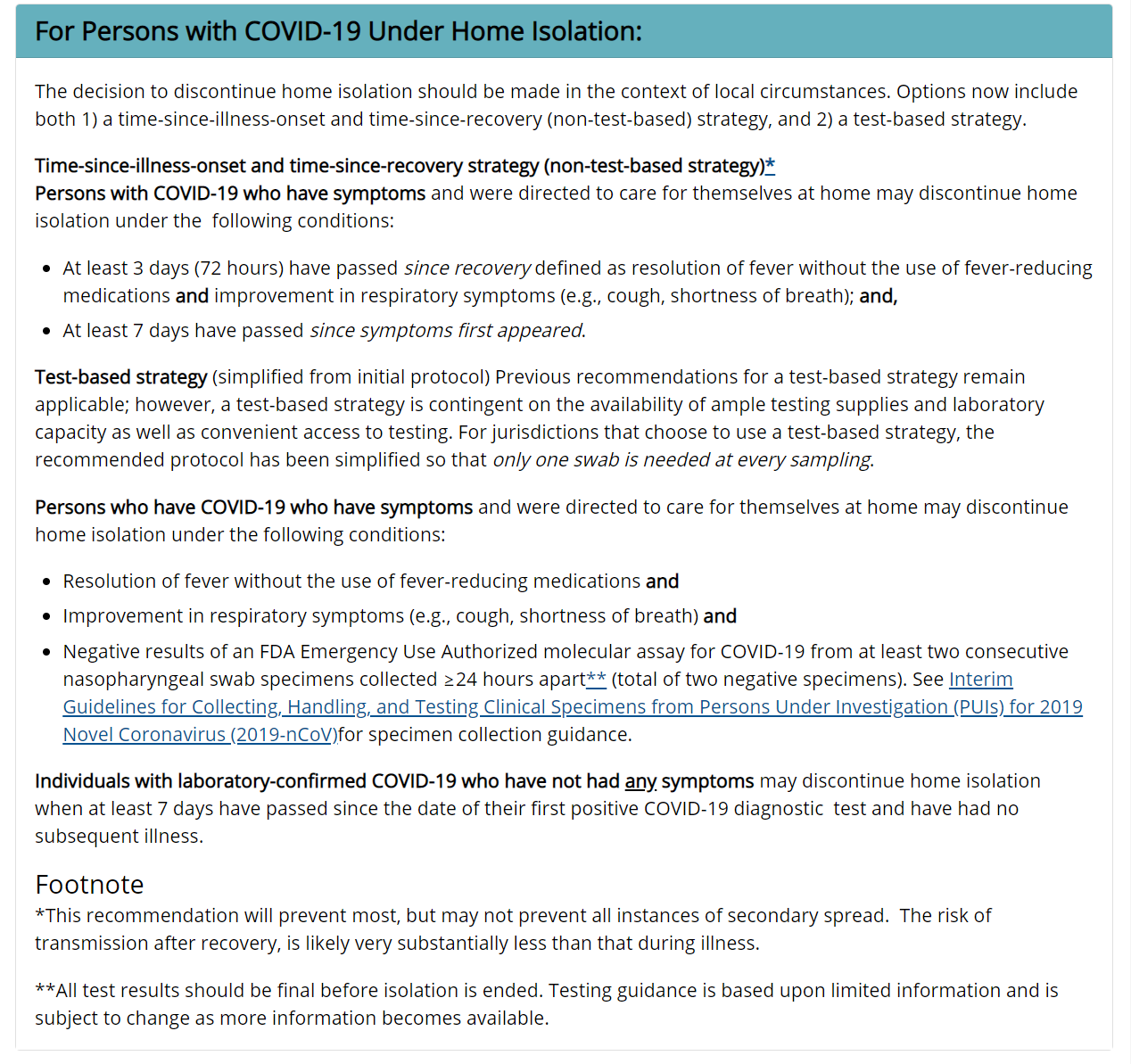 When Can You Discontinue Home Isolation After Testing Positive for ...