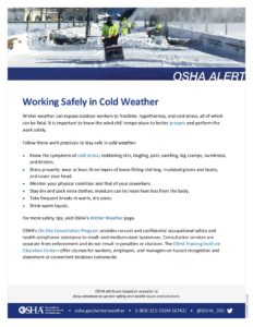 Winter Weather Safety | Safety Consulting | RMS Safety